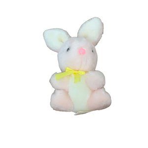 Gibson Greeting Cards | Toys | Vintage Gibson Greeting Pink Bunny Plush ...